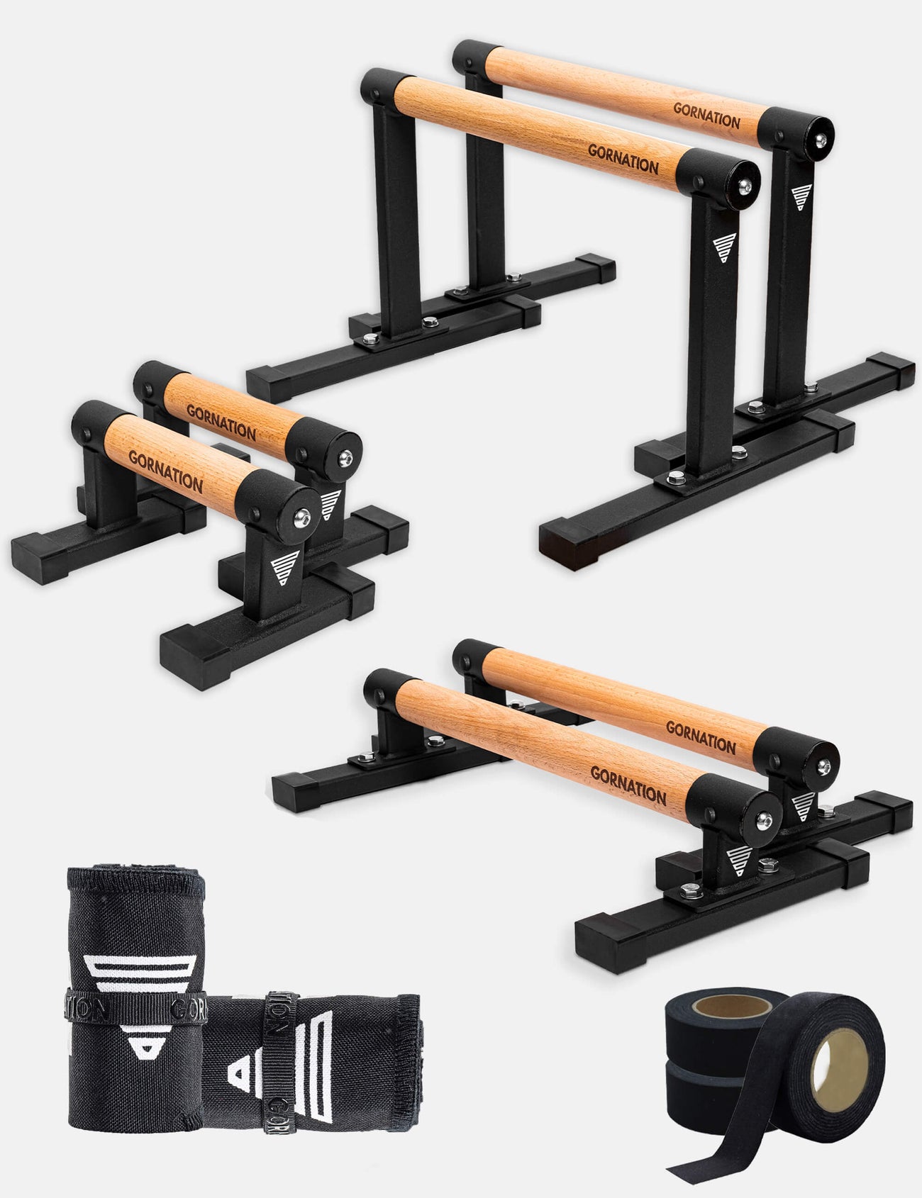 Parallettes Set | 3 sizes for your workout